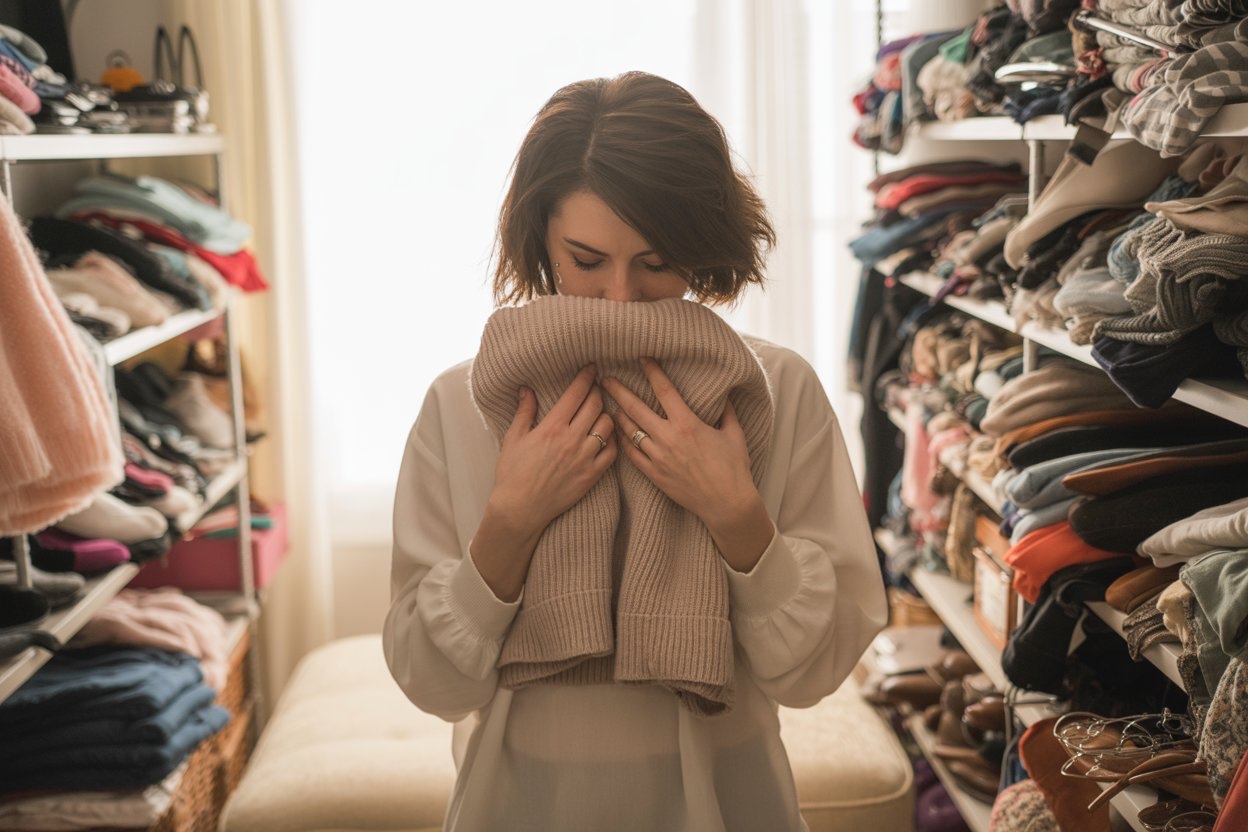 How to let go of clothes you are emotionally attached to